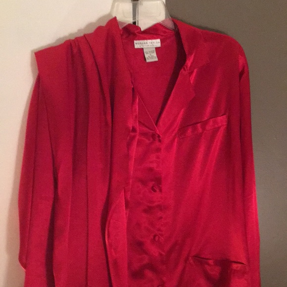 Morgan Taylor | Intimates & Sleepwear | Morgan Taylor Intimates Red ...